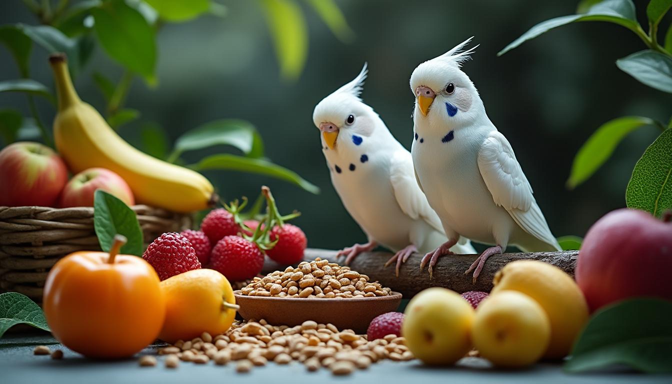 Comprendre la nutrition des perruches blanches pour une vie saine