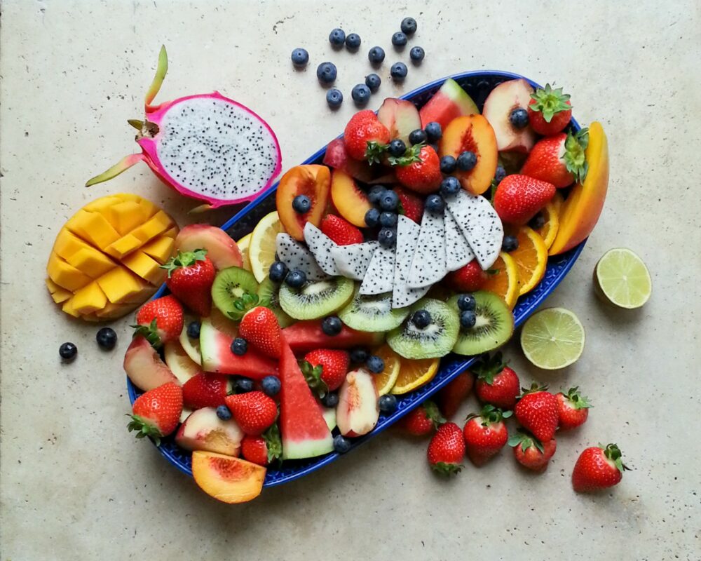 Liste des différents types de fruits